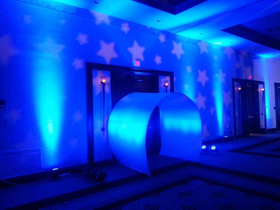 custom corporate up lighting | Shock & Awe Productions