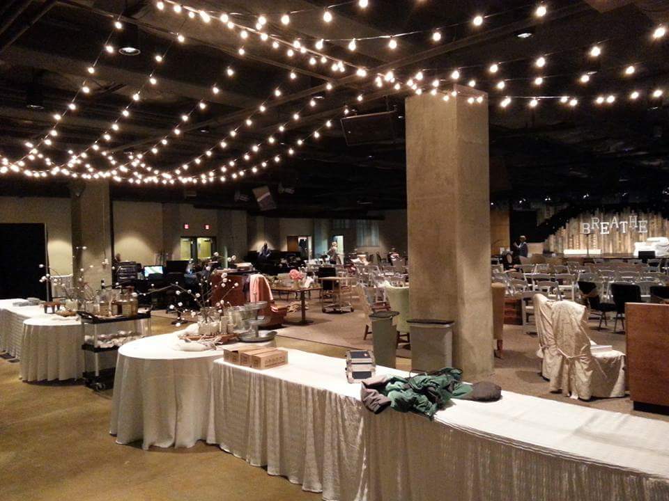 string lighti for formal events | Shock & Awe Productions