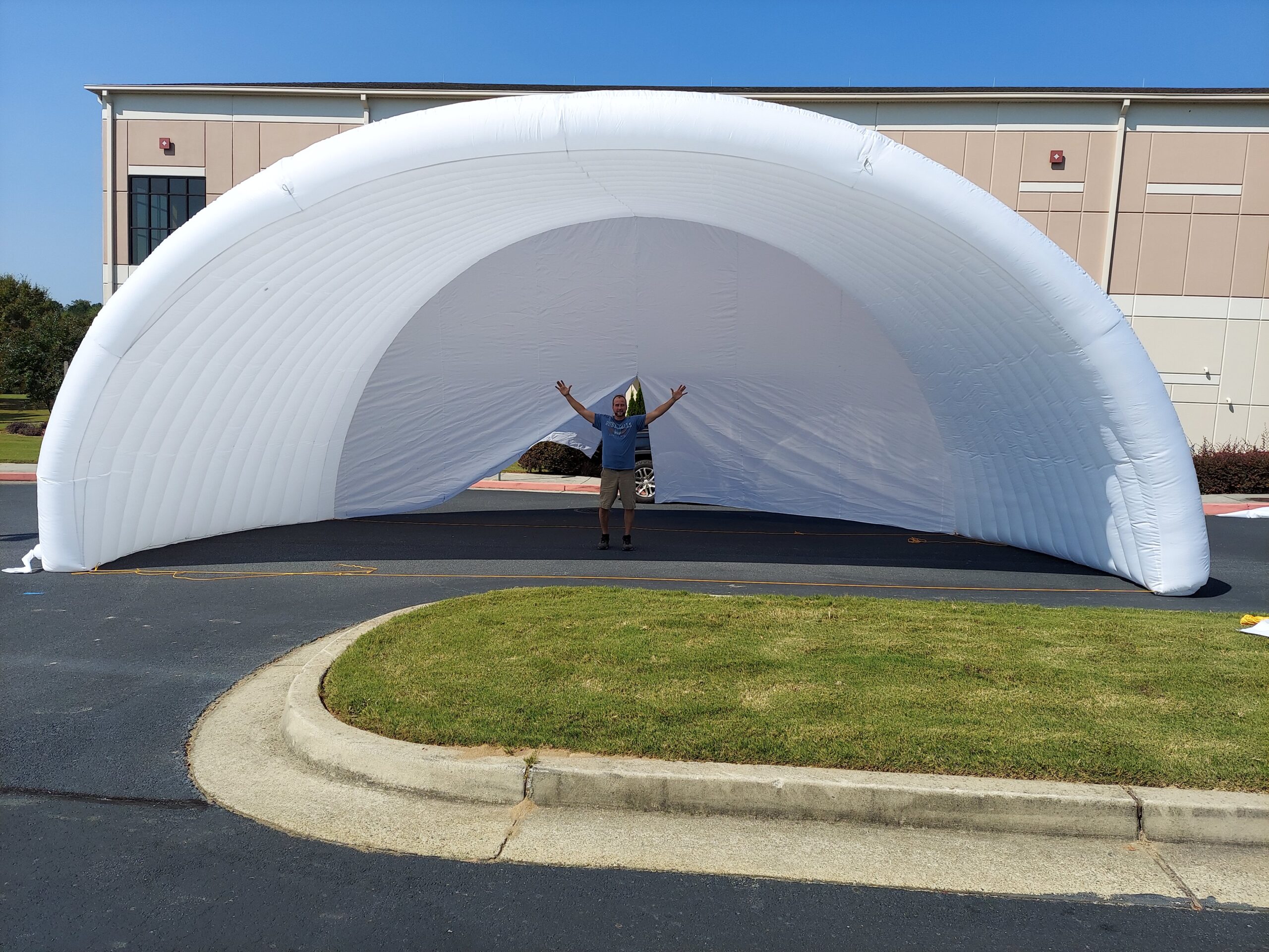 large inflatable cover | Shock & Awe Productions